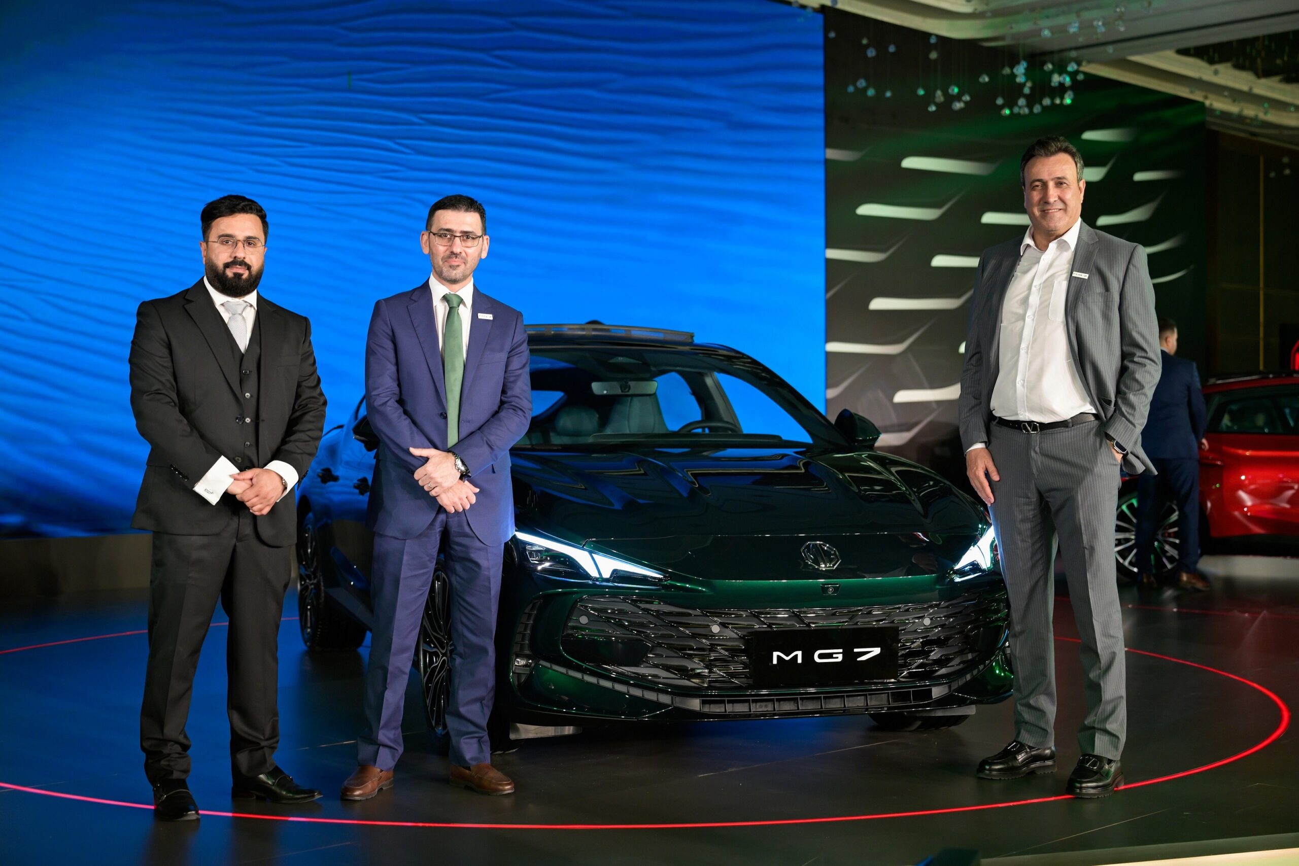MG Qatar unveils all-new MG 7 luxury sedan in an astonishing launching ...