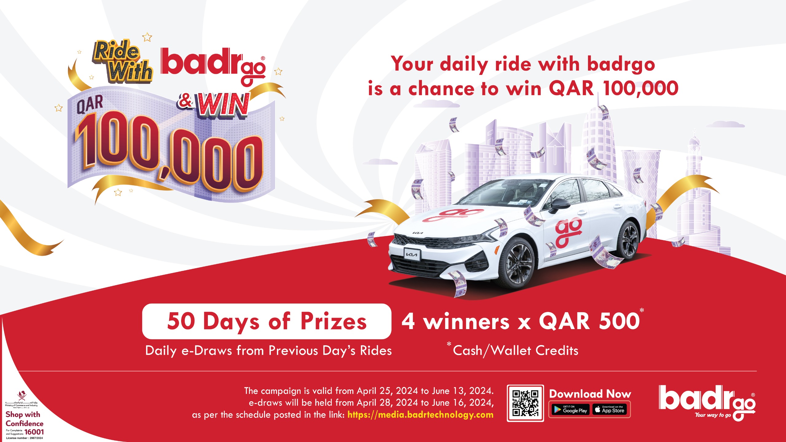 badrgo redefines transportation by offering QAR 100,000 as rewards 50 ...