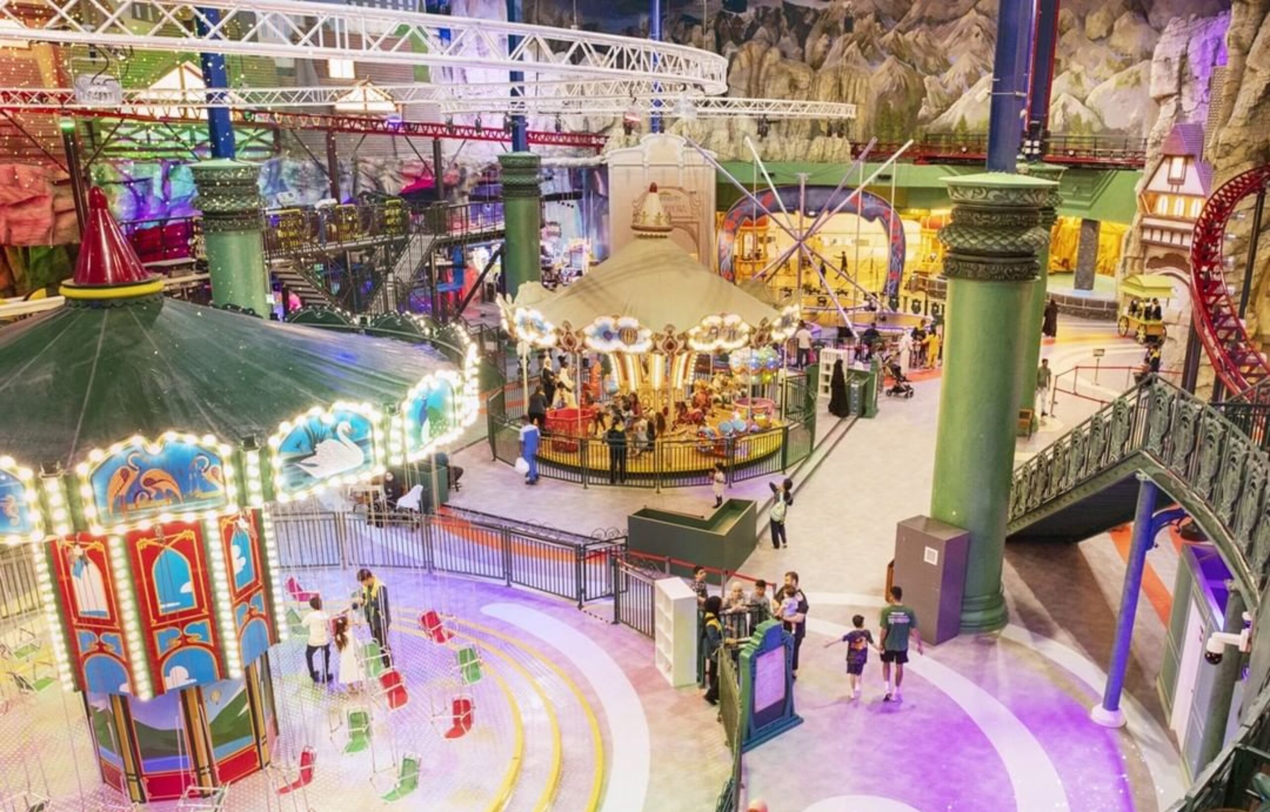 Entertainment areas of malls in Qatar - 974 Qatar