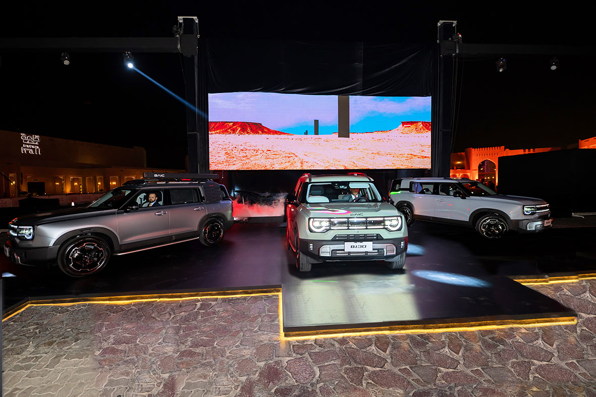 Future Motors officially launches BAIC and the all-new BJ30 in Qatar ...