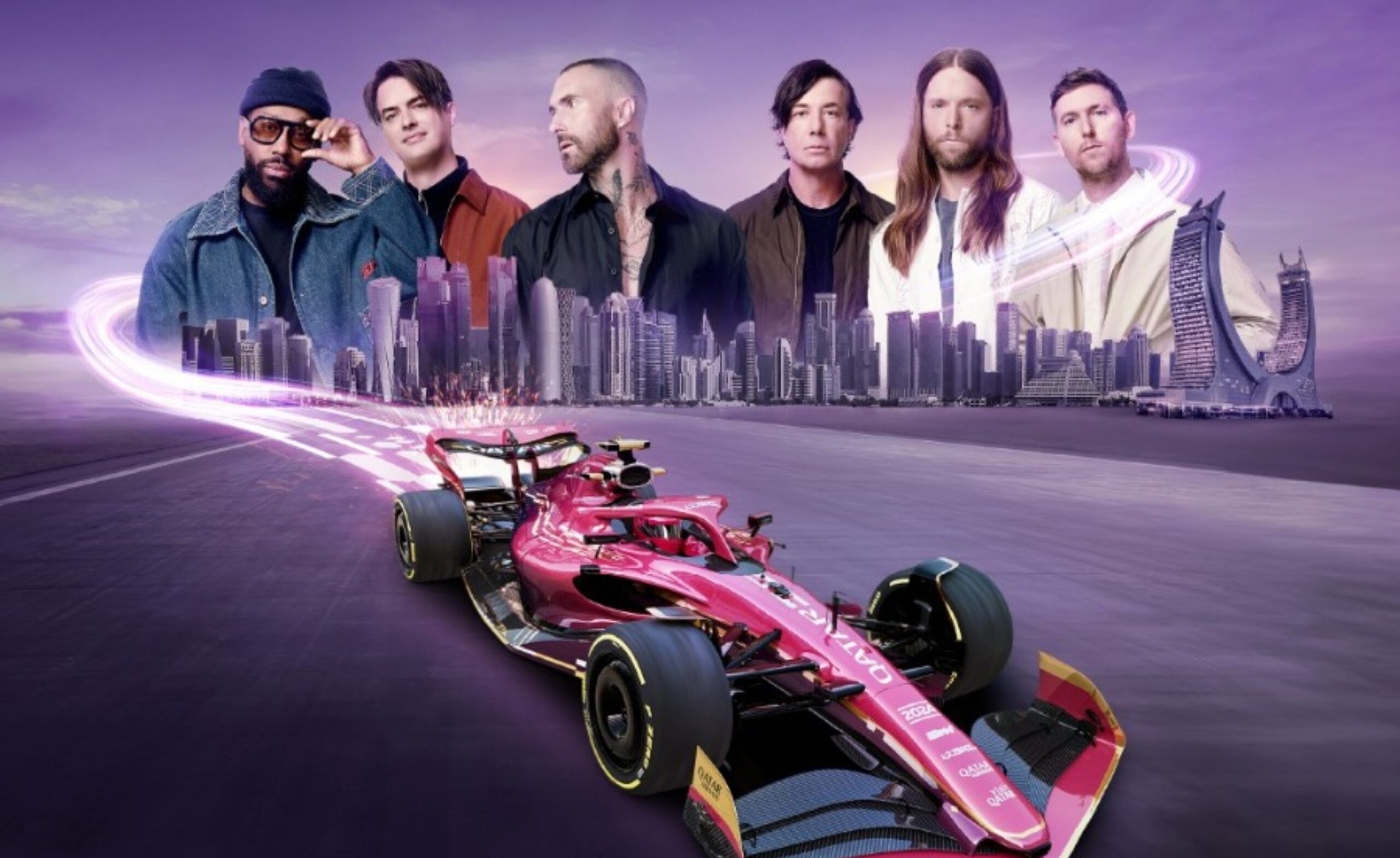 Maroon 5 set to perform at Lusail International circuit for Formula 1 ...