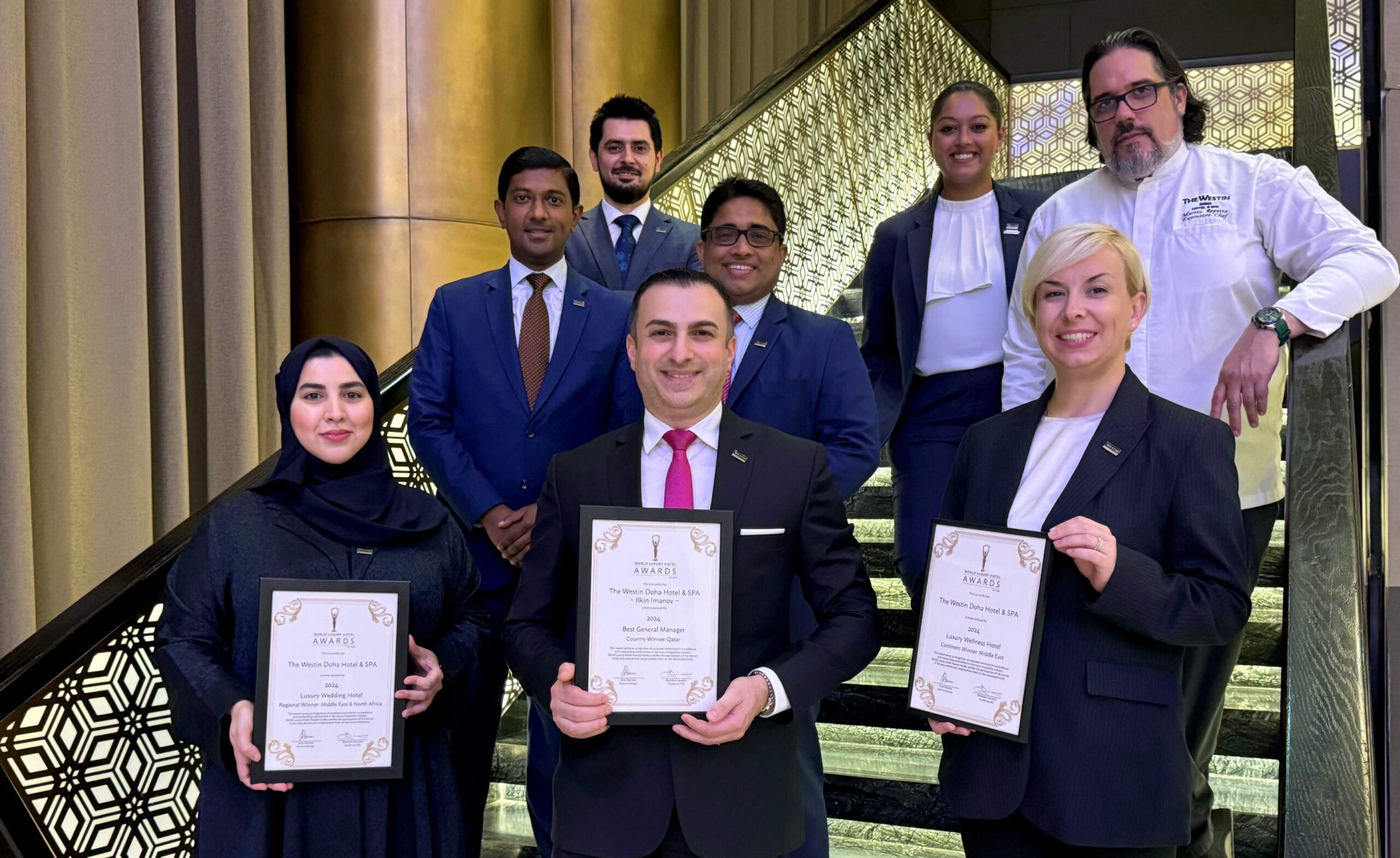 The Westin Doha Hotel & Spa wins three prestigious awards at 2024 ...