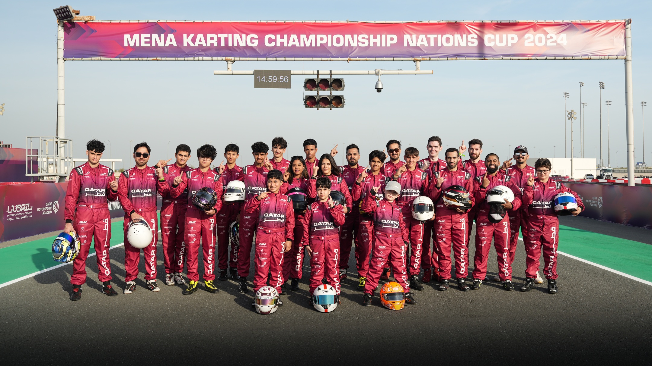 QMMF inaugurates MENA Karting Championship Nations Cup 2024 - 974 Qatar