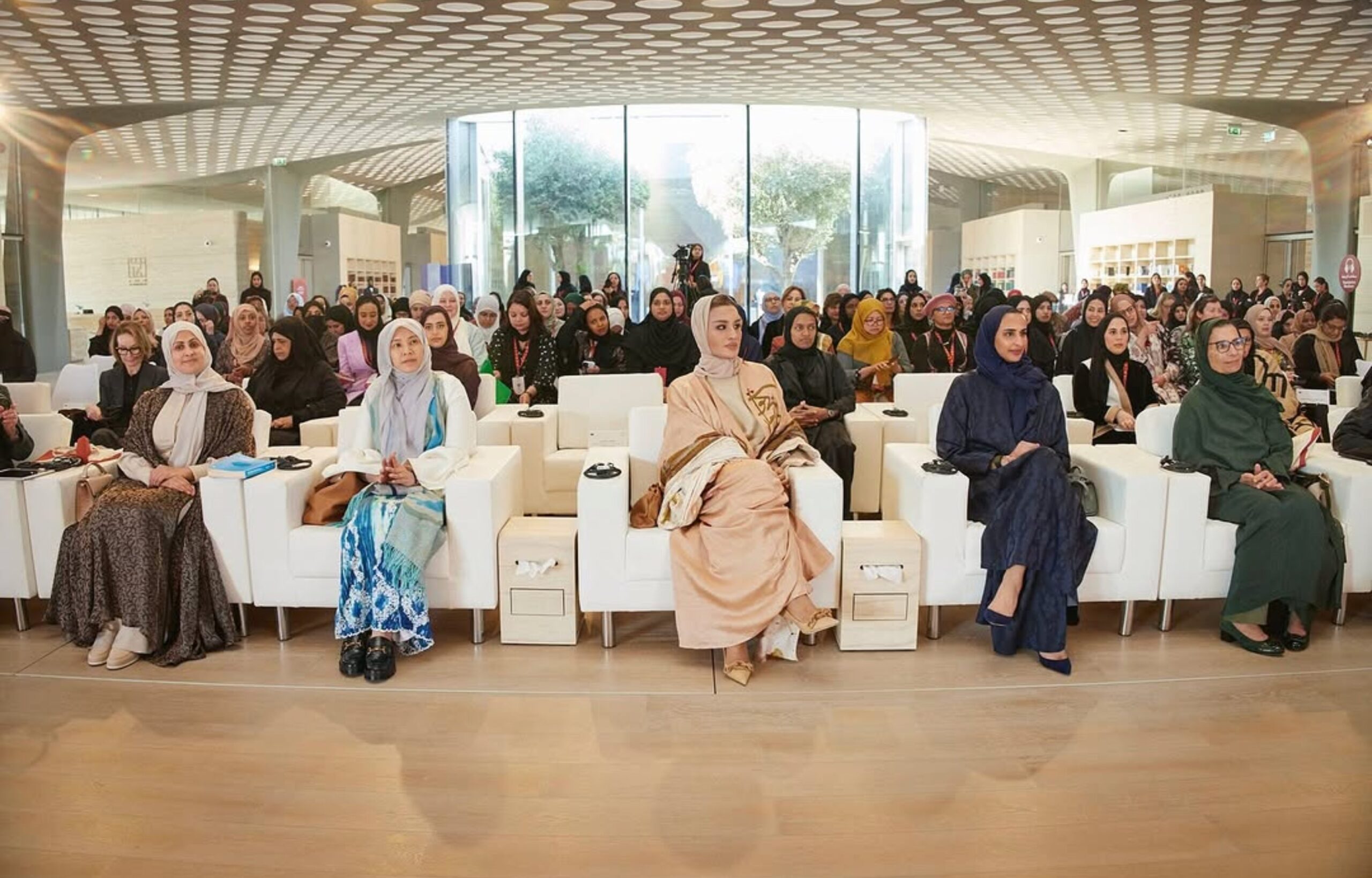 Her Highness Sheikha Moza bint Nasser attends opening of inaugural ...