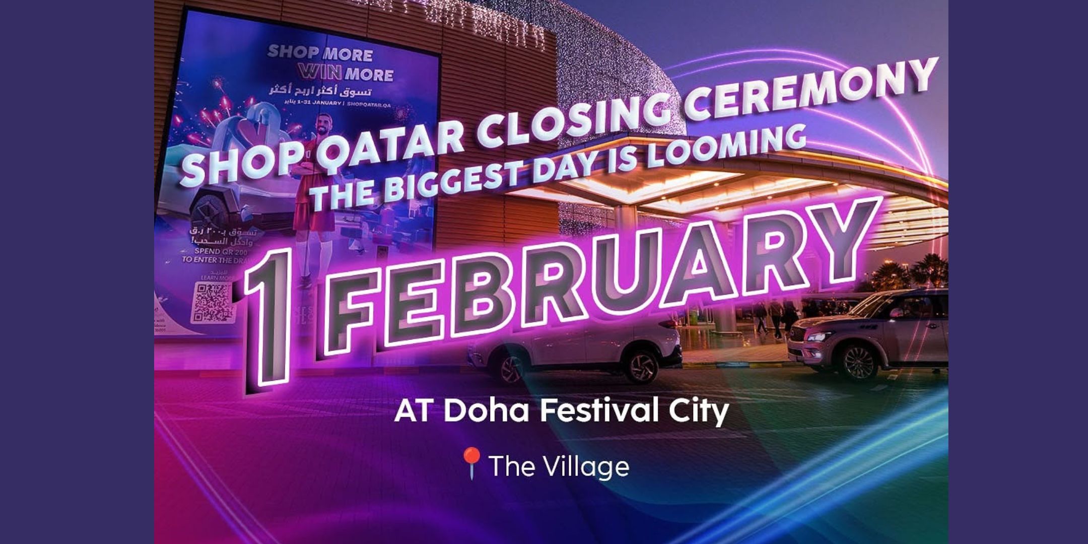 Shop Qatar 2025 set to conclude with an exciting closing ceremony at Doha Festival City - 974 Qatar