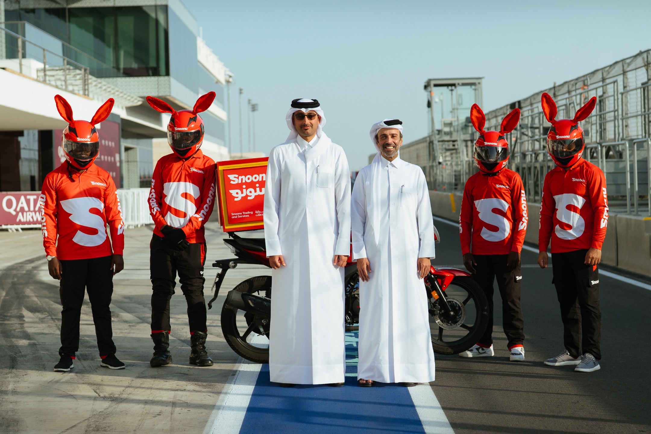Smart tech meets high-speed racing: Snoonu and Lusail International ...