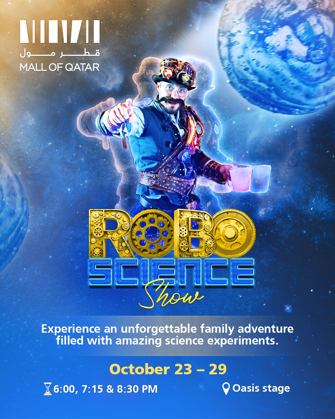 Robo Science Show at Mall of Qatar - 974 Qatar