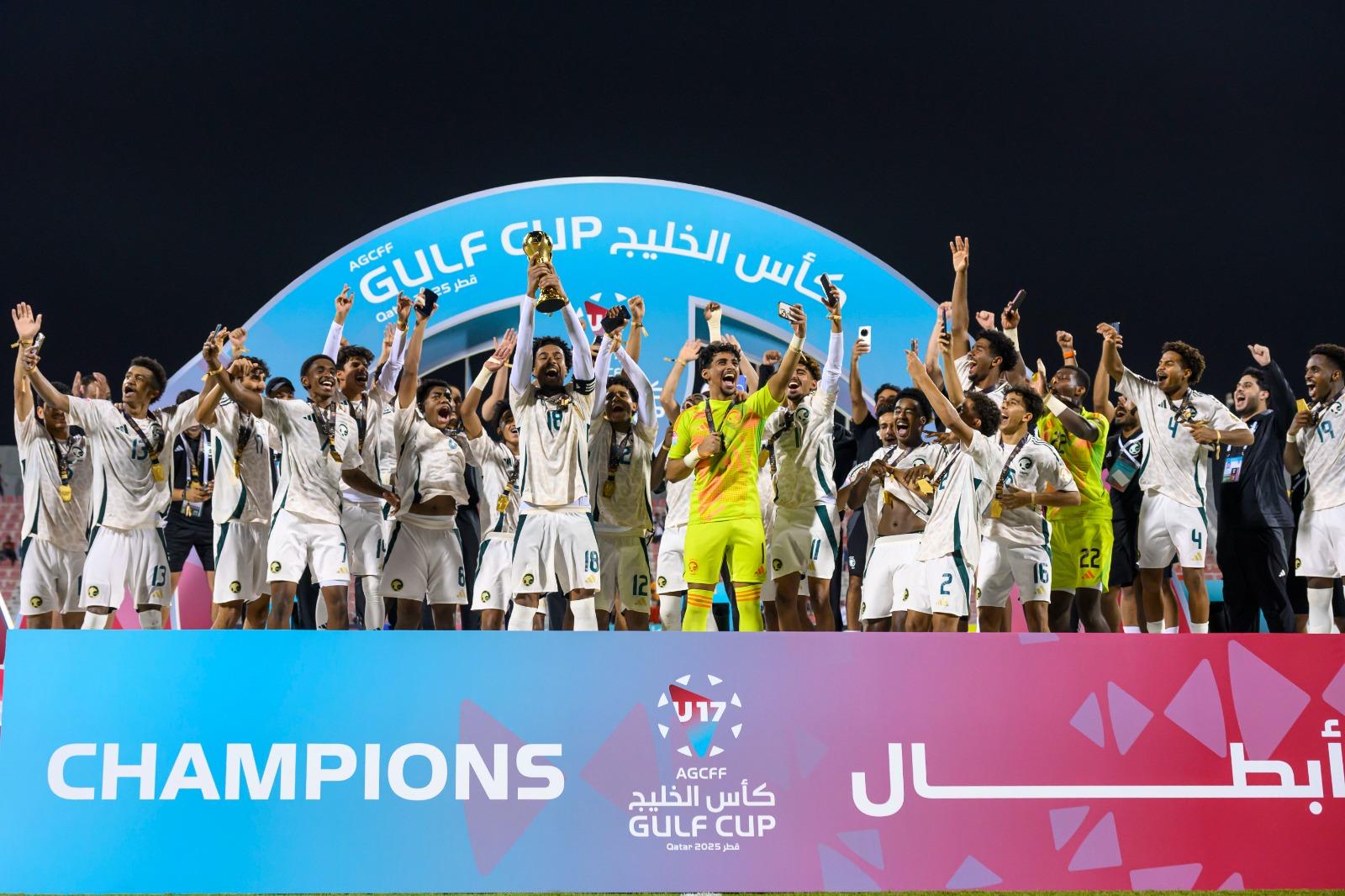 Saudi Arabia win AGCFF U-17 Gulf Cup Qatar 2025 - 974 Qatar